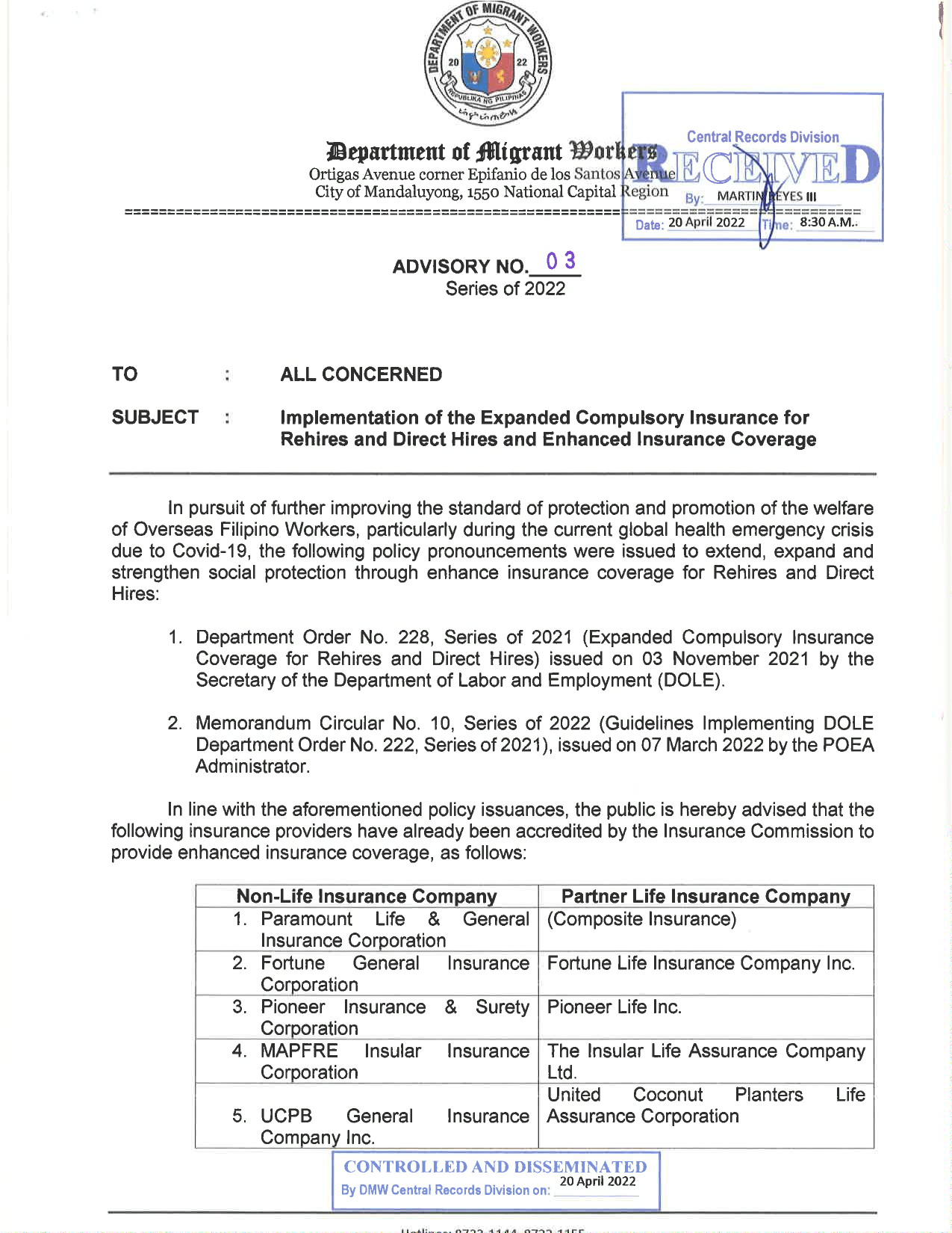 Balik-Manggagawa Contract Verification for OFWs in Japan – Sakura Saku